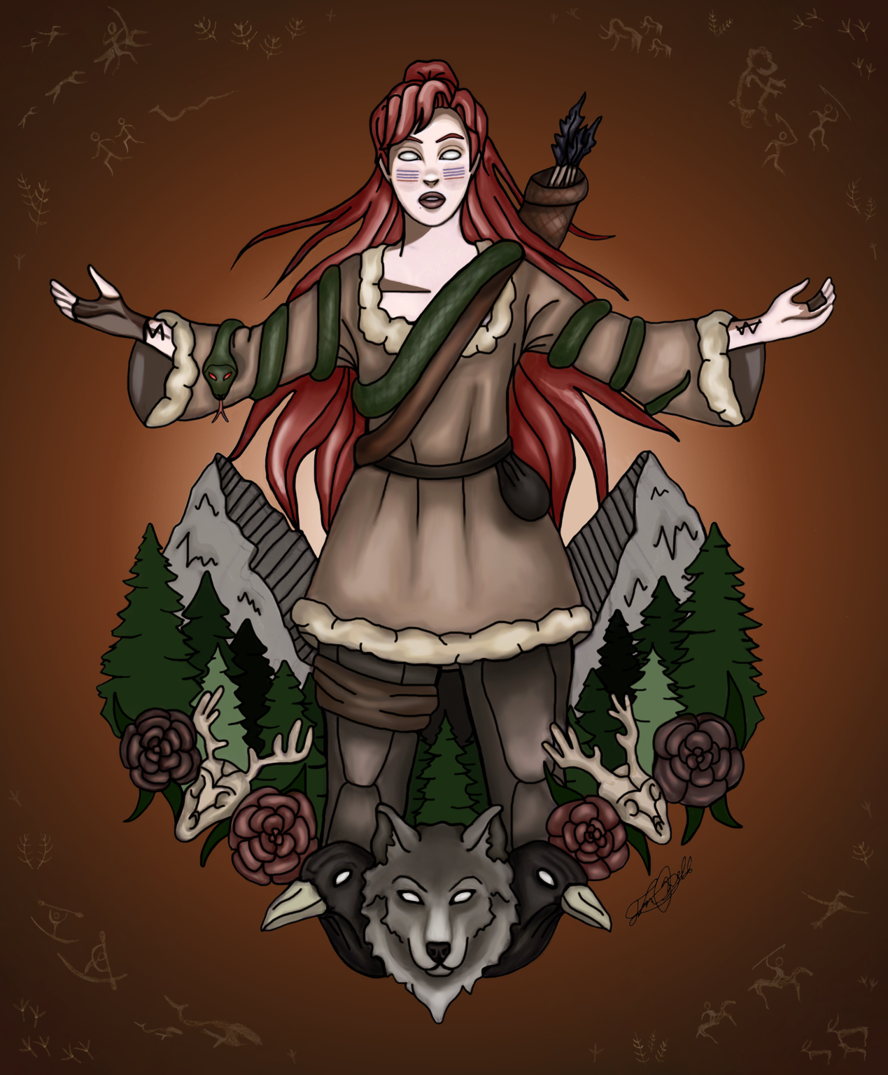 The Viper’s Daughter by Green Willow – Wolf Brother